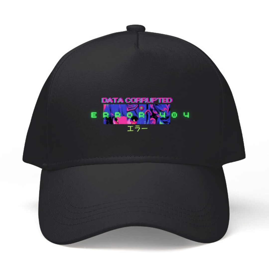 Anime Waifu Gamer Hat Retro Gamer Style Anime Baseball Cap - Etsy