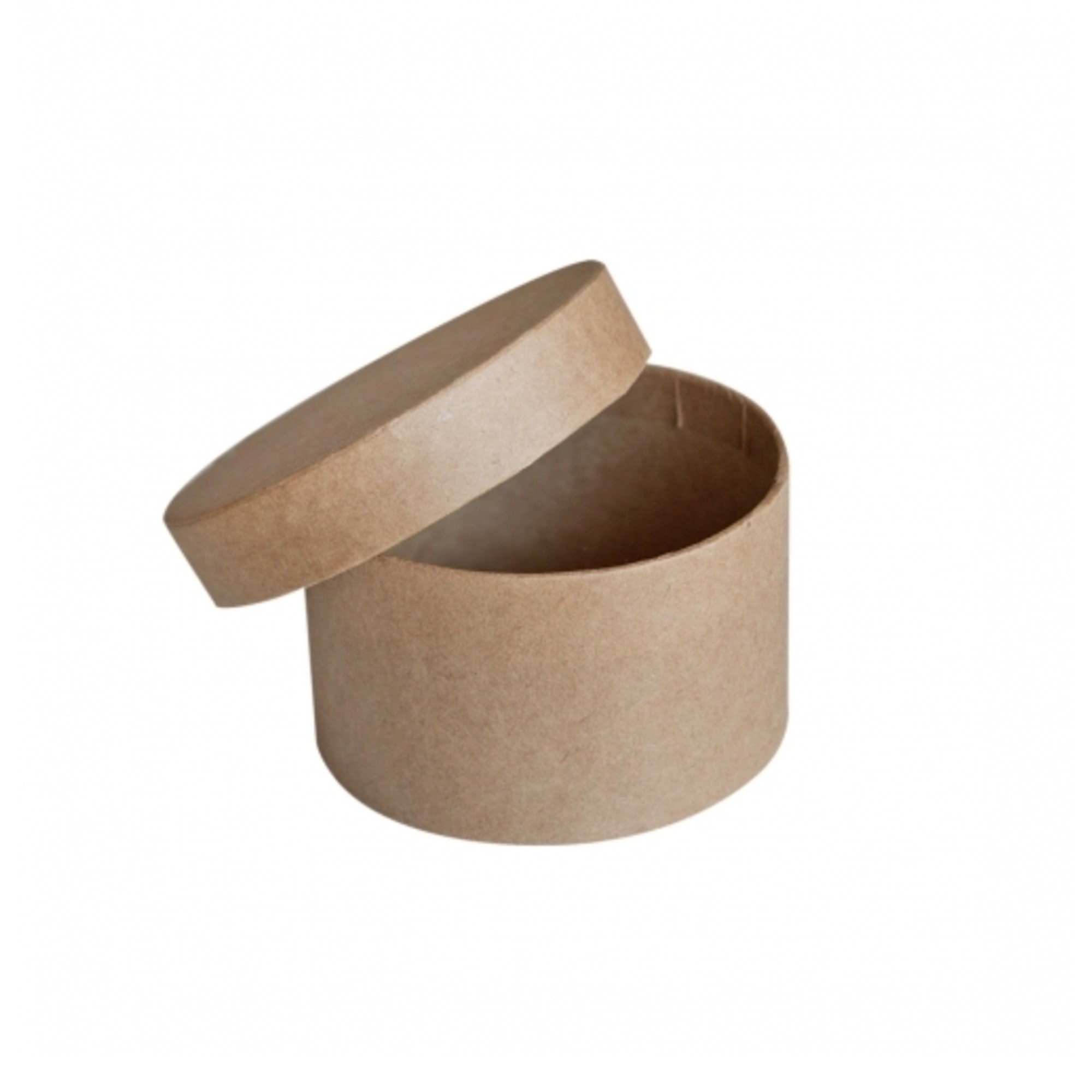 10 Pcs Small Round Paper Mache Box Ø10.2cm X 6cm Small Gift Box With ...