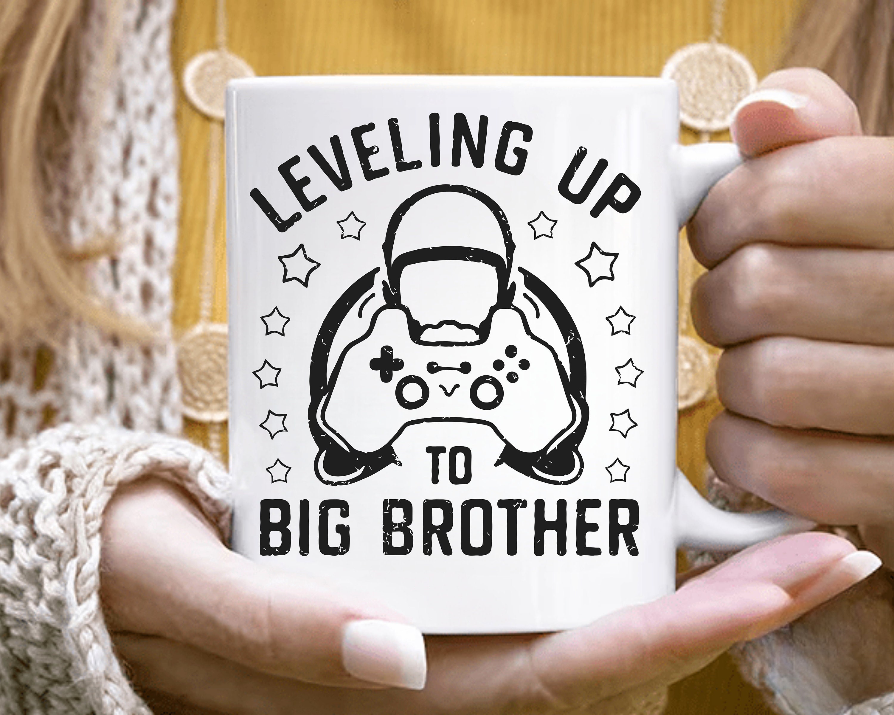 Leveling up to Big Brother SVG, Gaming Cut File (digital Download) - Etsy