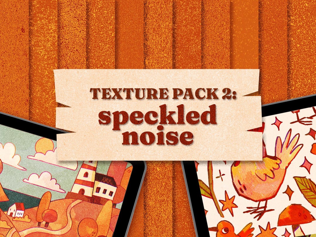 Speckled Noise Textures: Digital Art Grain (JPG, PDF Tutorial) - Etsy
