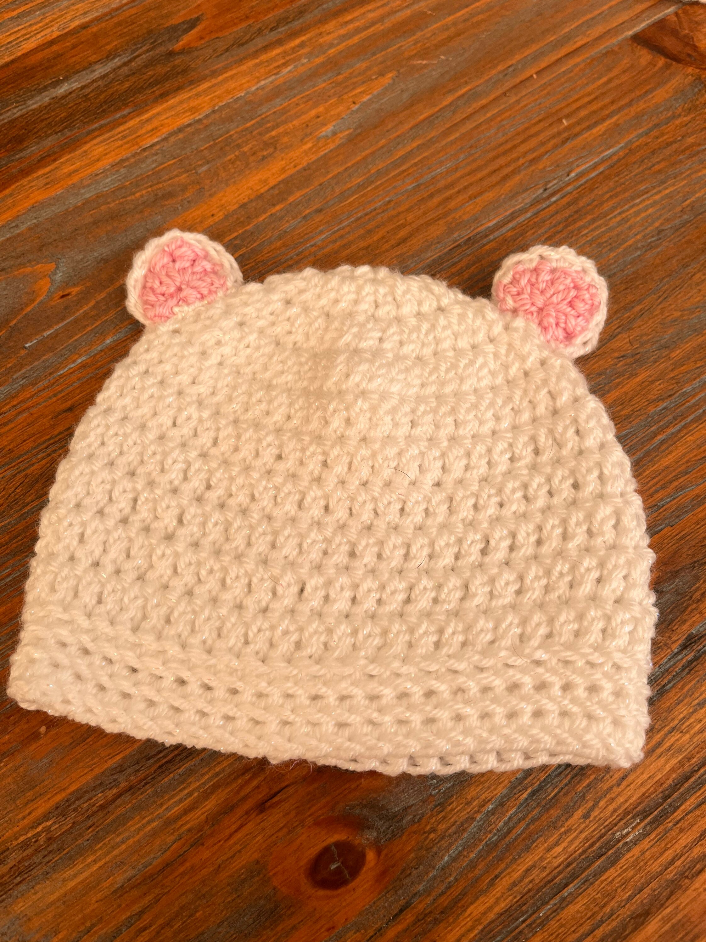 Teddy Bear Baby Hat - Etsy