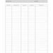 Simple Weight Tracker Printable, Weight Log Template, Weight Loss ...