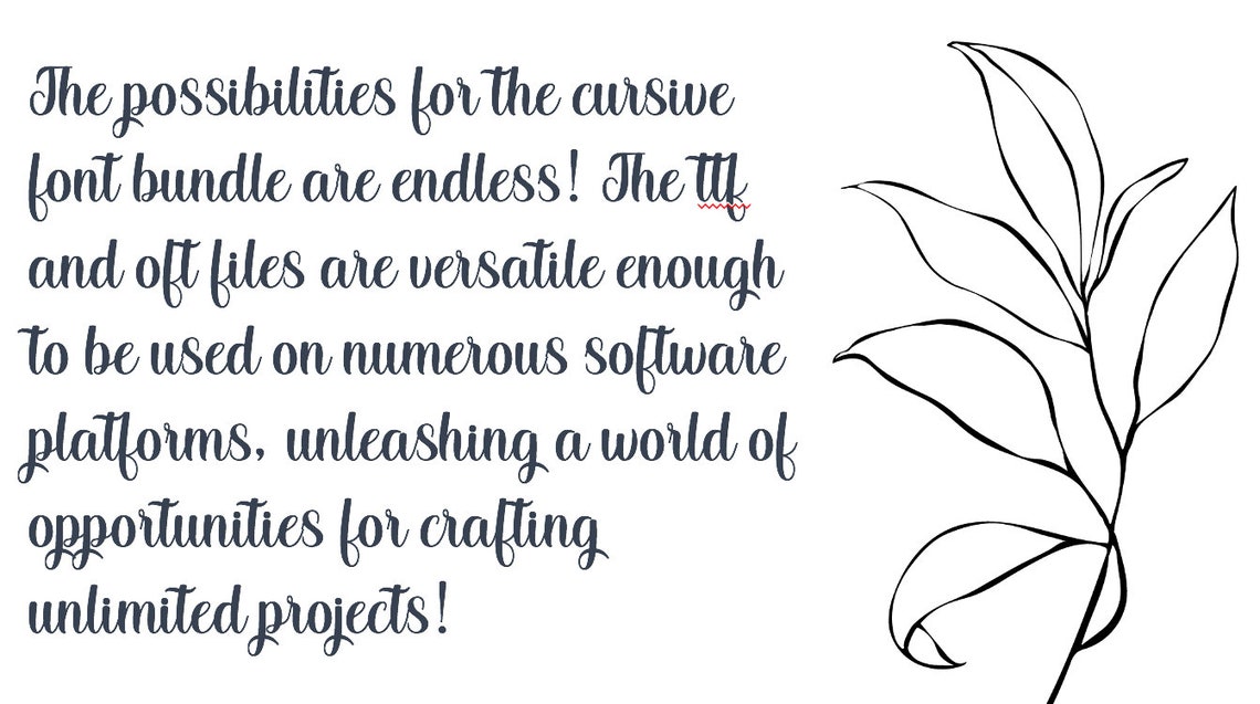 25 Cursive Font Bundle TTF, OTF Instant Download File, Alphabet, Cut ...