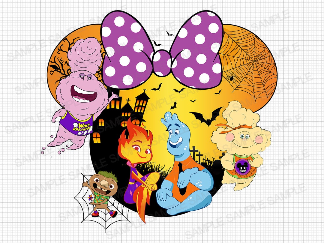 Elemental SVG Elemental Halloween SVG Elemental Friends SVG - Etsy
