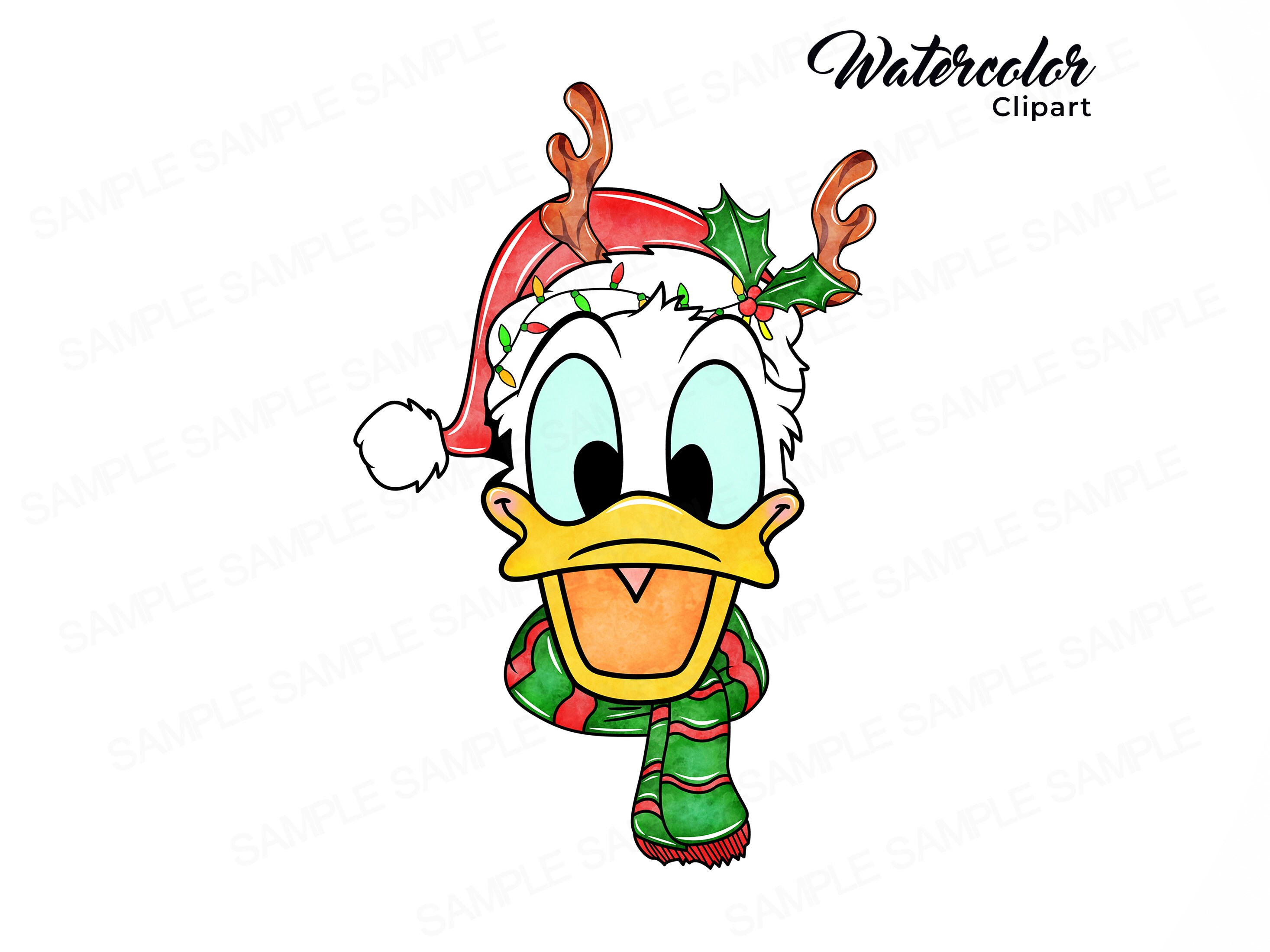 Donald Duck Watercolor PNG Mickey Mouse Watercolor PNG Donald Duck ...