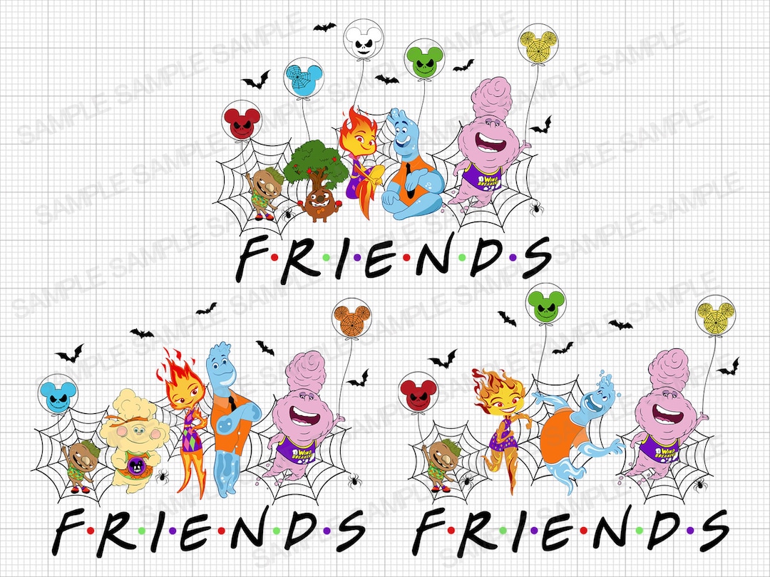 Elemental SVG Elemental Halloween SVG Elemental Friends SVG Elemental ...