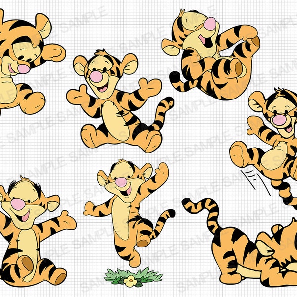 Tigger Svg - Etsy