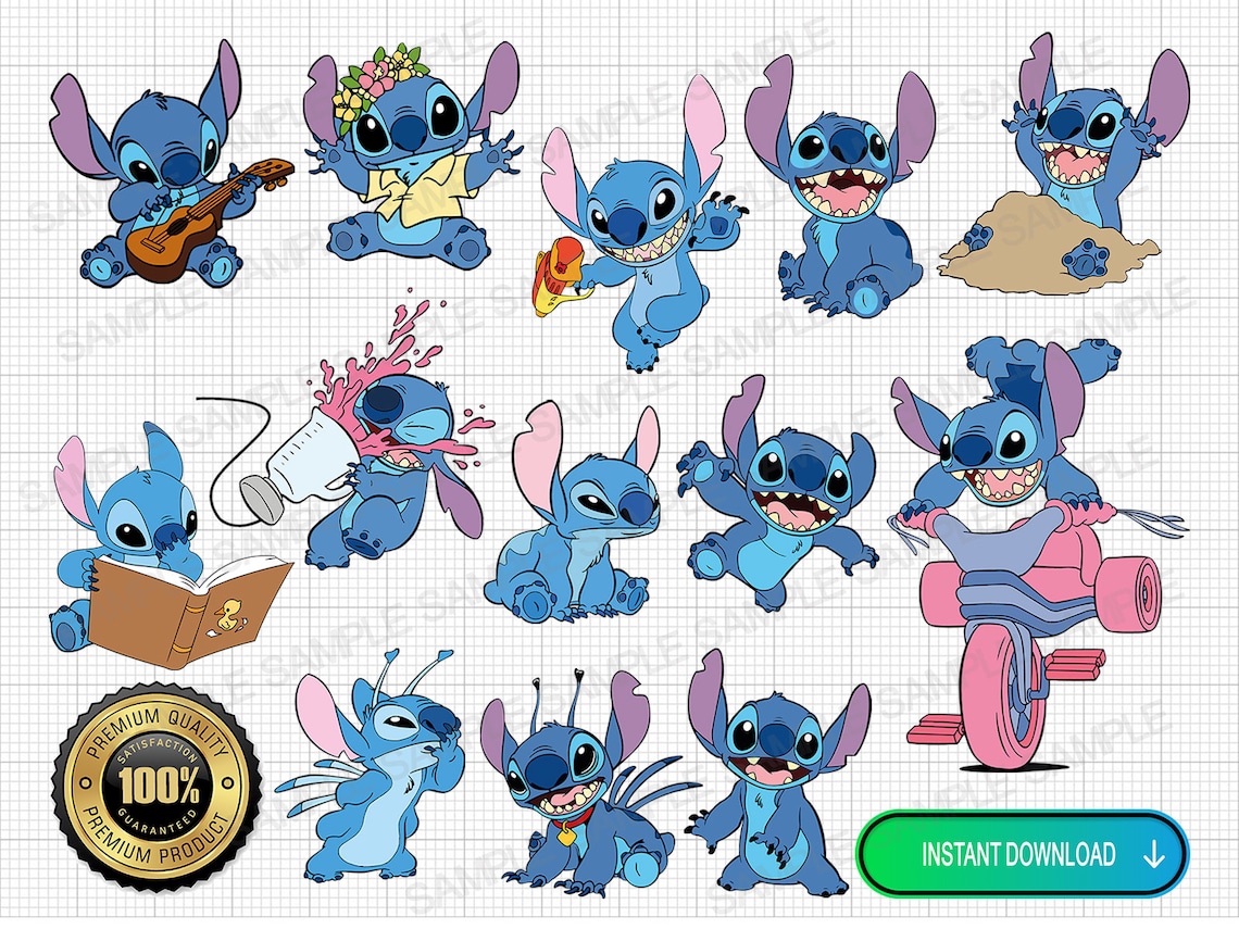 Lilo and Stitch SVG Lilo SVG Stitch Silhouette Lilo Silhouette Stitch ...
