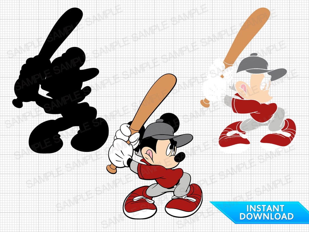Baseball SVG Maus SVG Maus Baseball SVG-Datei Maus Baseball ...