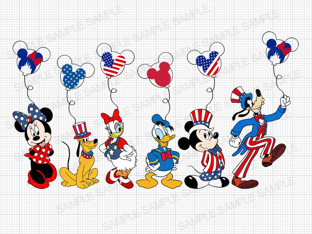 Mickey Mouse 4th of July PNG Mickey Mouse PNG Mickey Mouse 4th of July ...