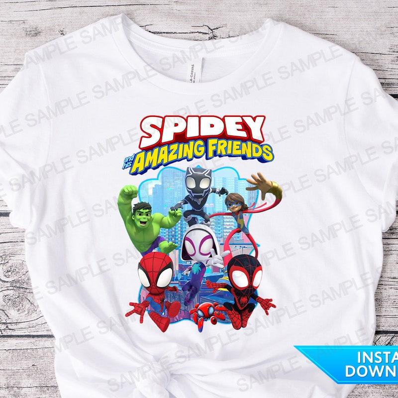 Spidey and His Amazing Friends Png - Etsy