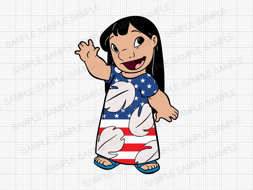 Stitch 4th of July SVG Lilo and Stitch 4th of July SVG 4th of July ...