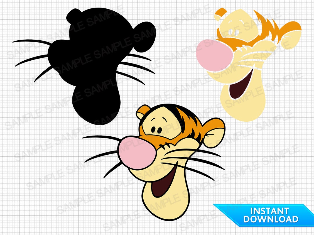 Winnie the Pooh SVG Tigger SVG Winnie the Pooh Cut Files Tigger Cut ...