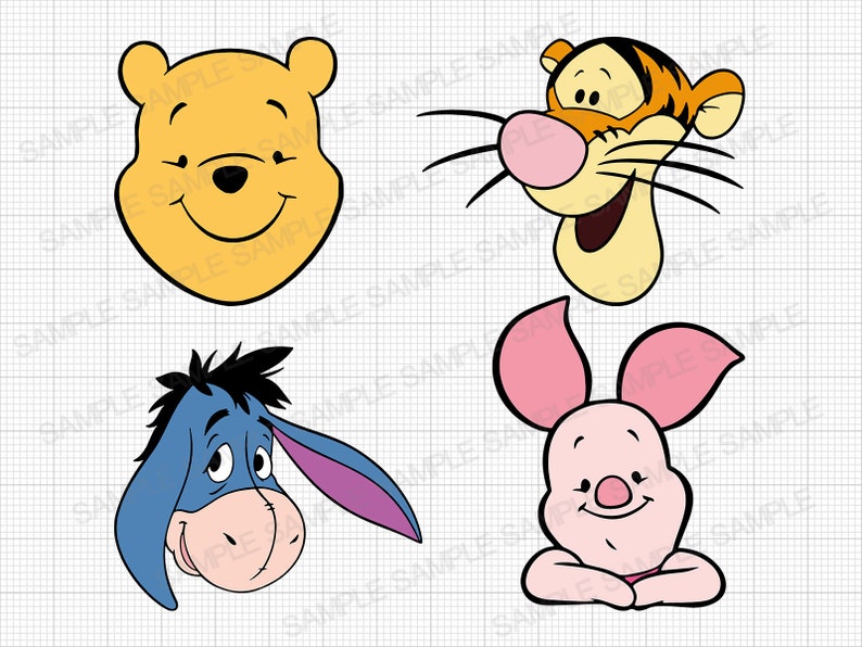 Winnie the Pooh SVG Winnie the Pooh Cut Files Winnie the Pooh Cricut ...