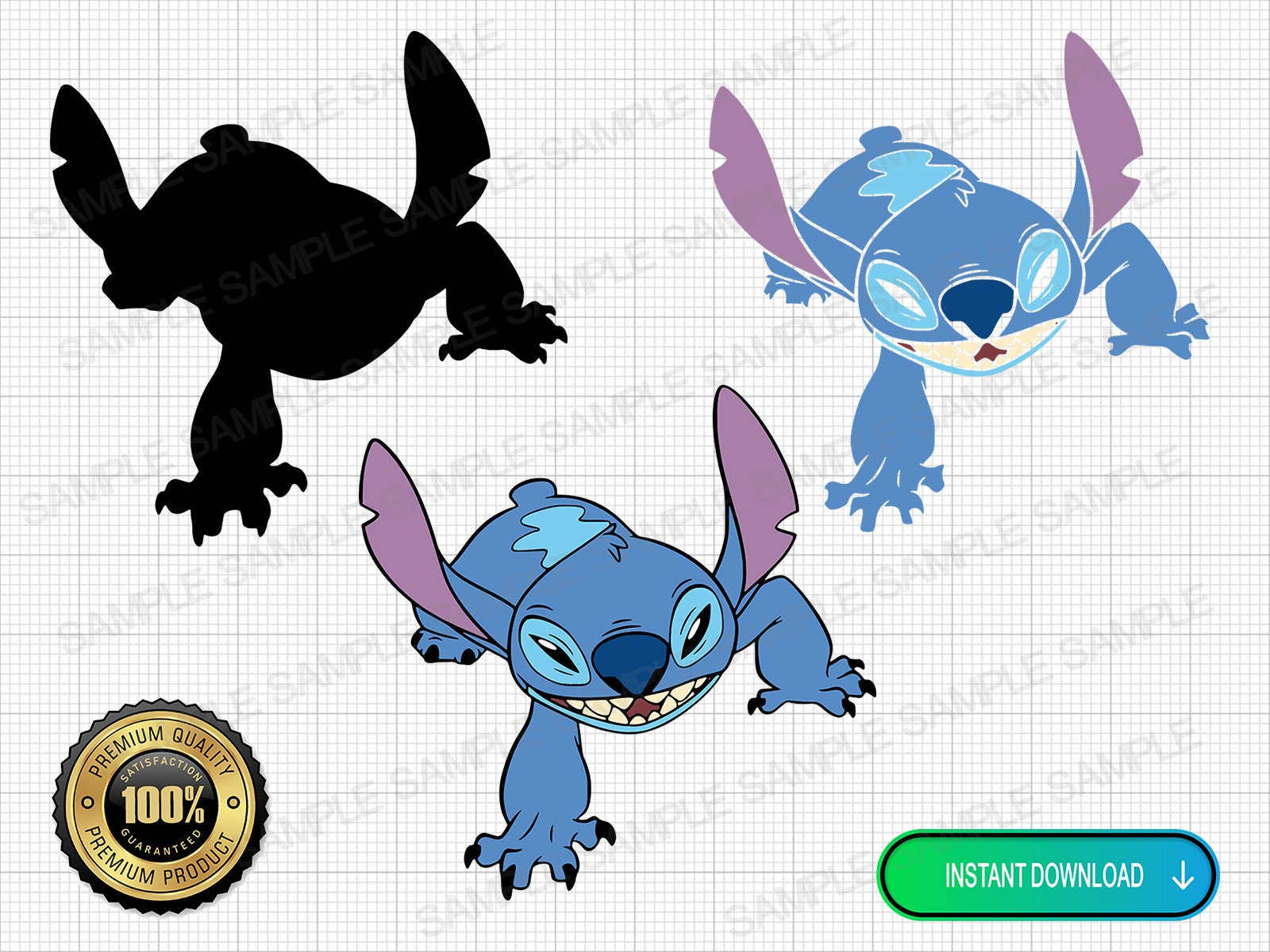 Lilo y Stitch SVG Lilo SVG Stitch Silhouette Lilo Silhouette - Etsy México