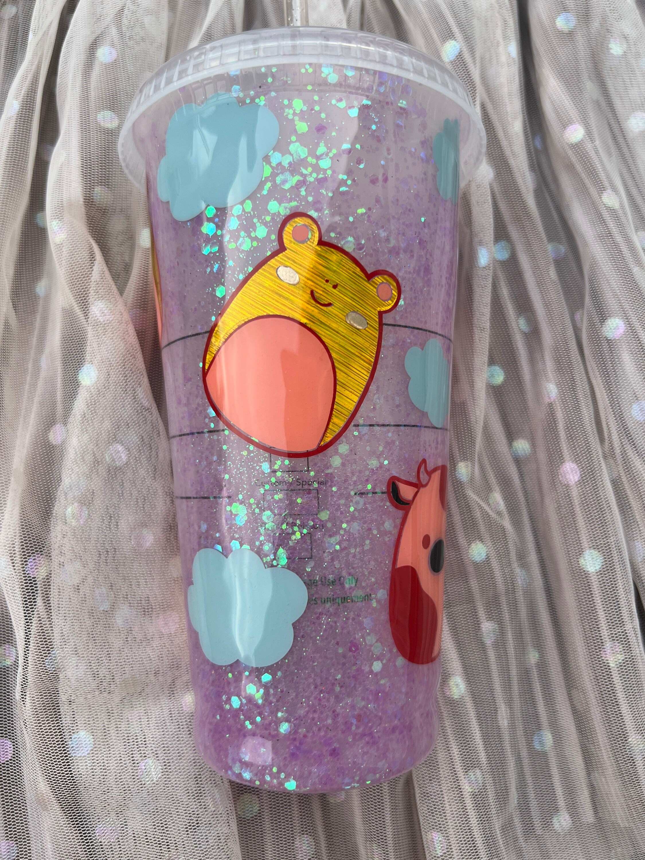 Squish Mellow Starbucks Cold Cup 24oz, Reusable Cup - Etsy