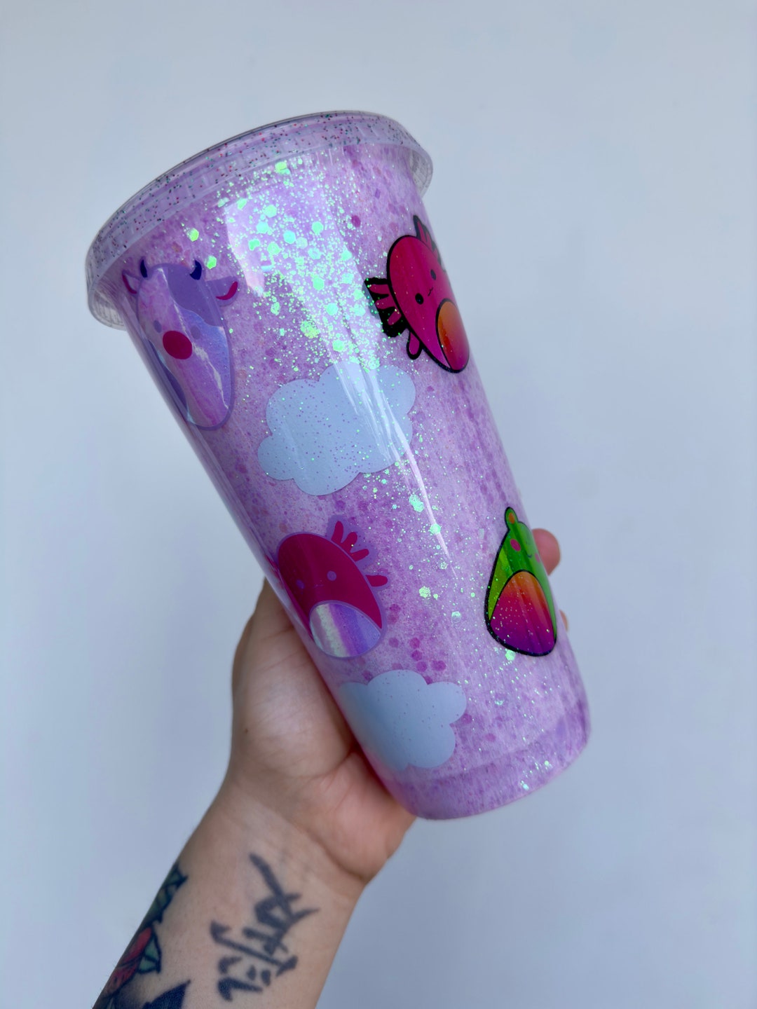 Squish Mellow Starbucks Cold Cup 24oz, Reusable Cup - Etsy