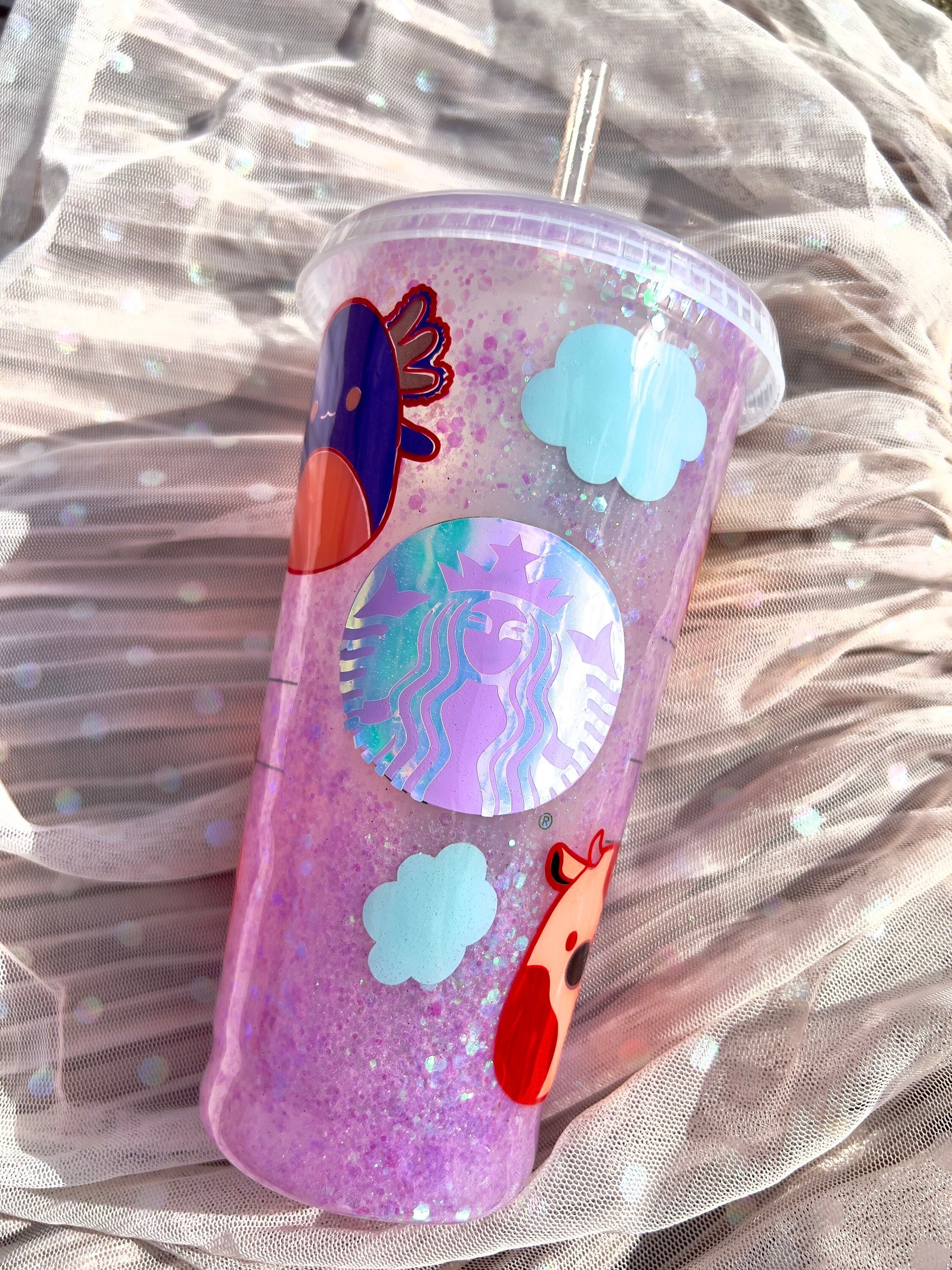 Squish Mellow Starbucks Cold Cup 24oz, Reusable Cup - Etsy