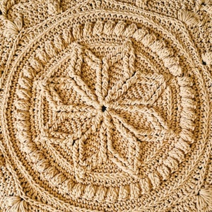 CROCHET PATTERN / Crochet Rug Pattern / Crochet Mat / Modern Rug ...