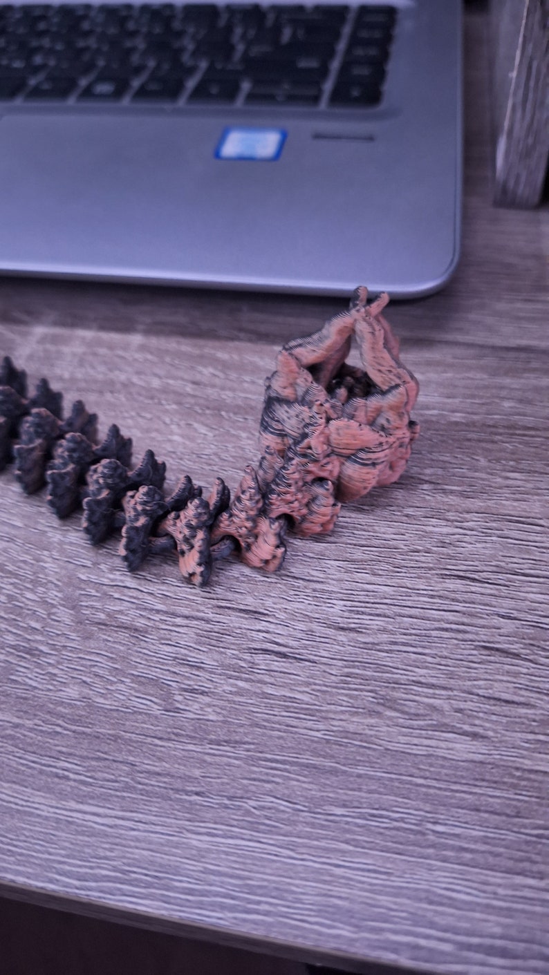 Autumn Dragon Cinderwing 3D Printed Fidget Toy - Etsy