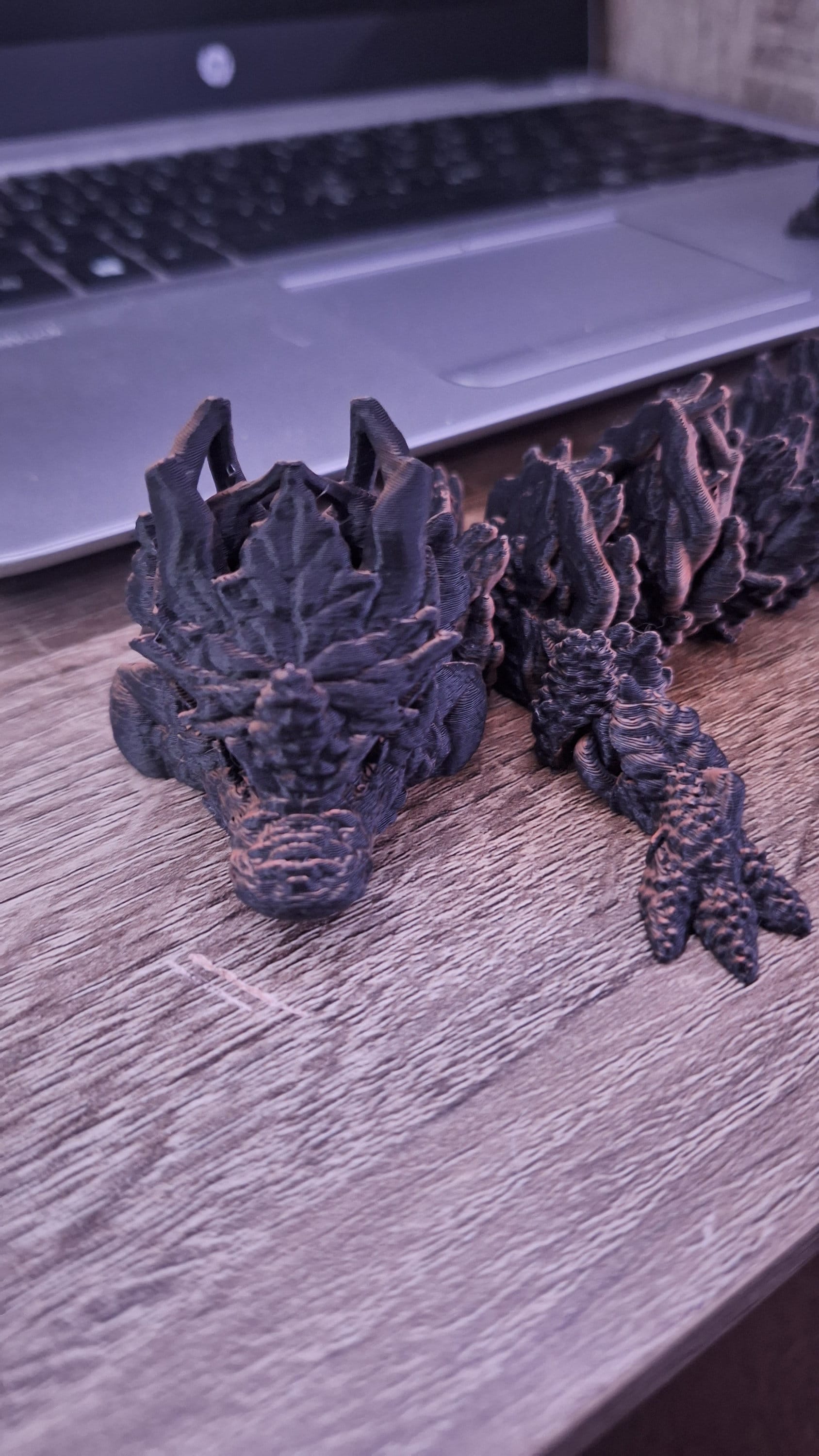 Autumn Dragon Cinderwing 3D Printed Fidget Toy - Etsy