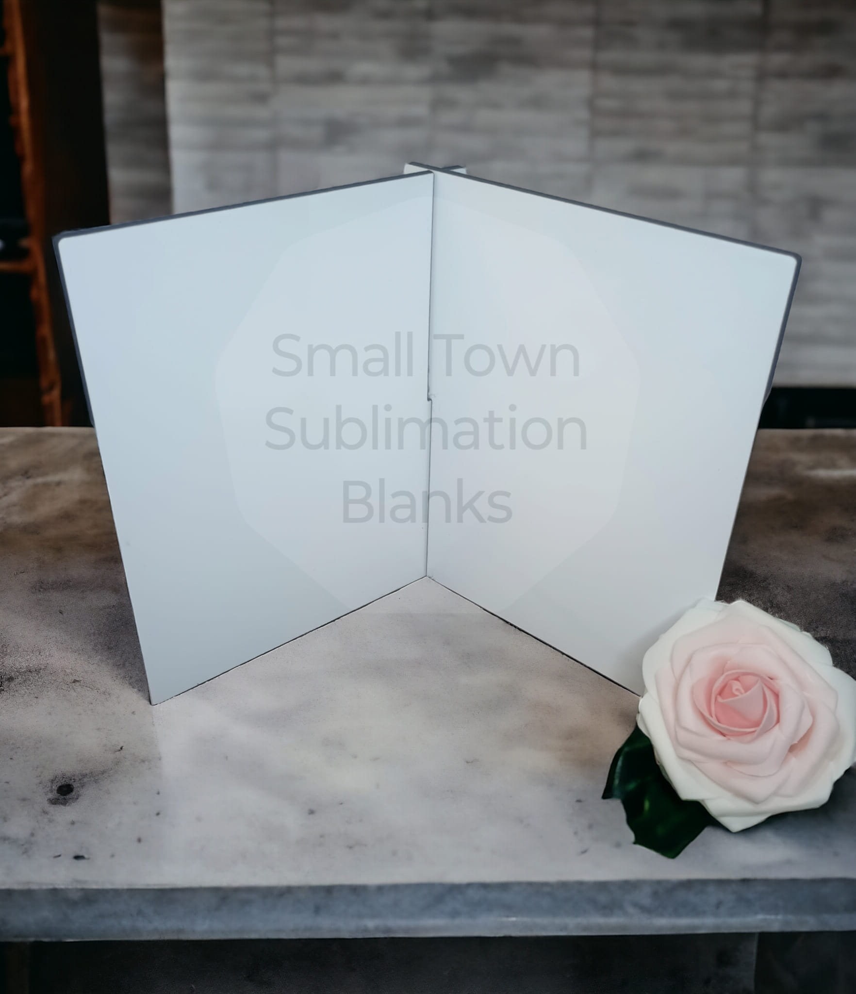 Sublimation Blank Open Book, Blanks, Desk Sitter, Shelf Sitter ...
