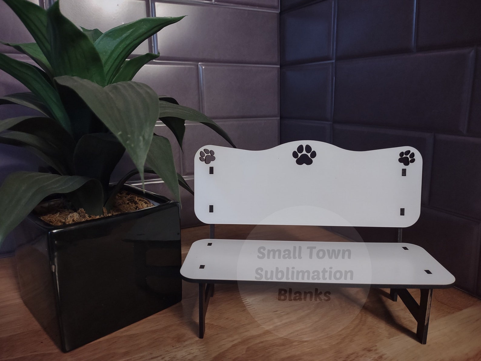 Sublimation Blank Memorial Bench / Memory Bench \sublimation Supply ...