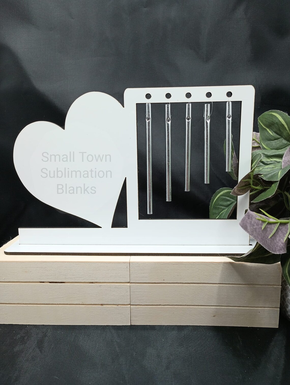 Sublimation Blank Wind Chime Shelf Sitters, Cut in House in Usa, Unisub ...