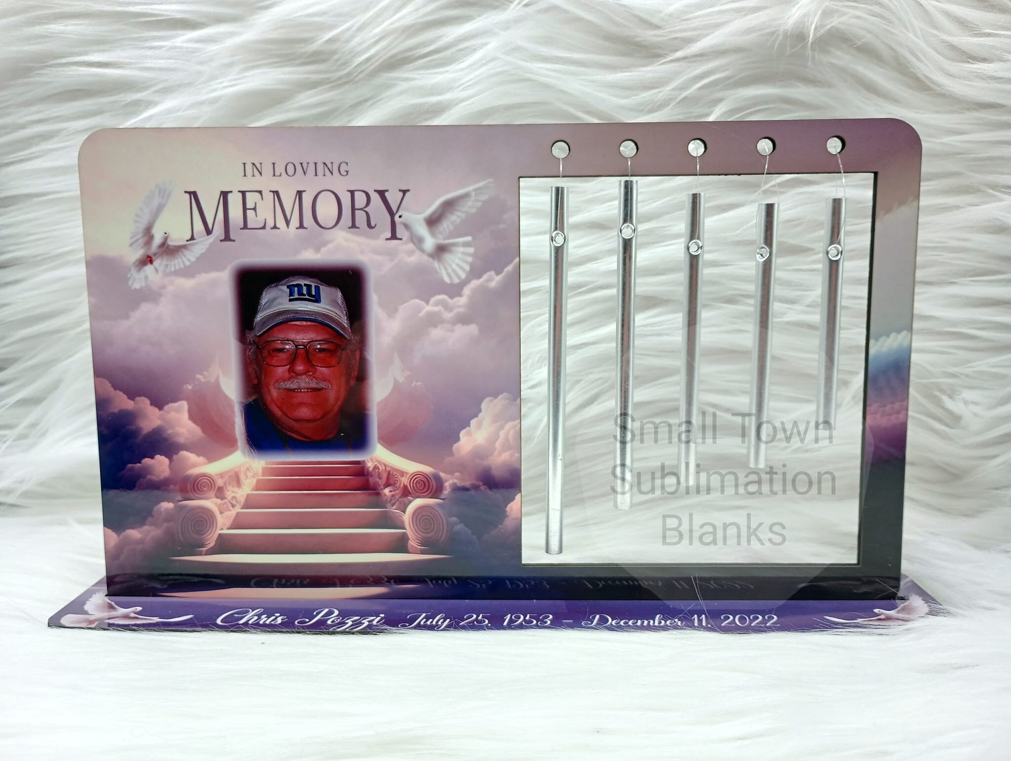 Sublimation Blank Wind Chime Shelf Sitters, Cut in House in Usa, Unisub ...