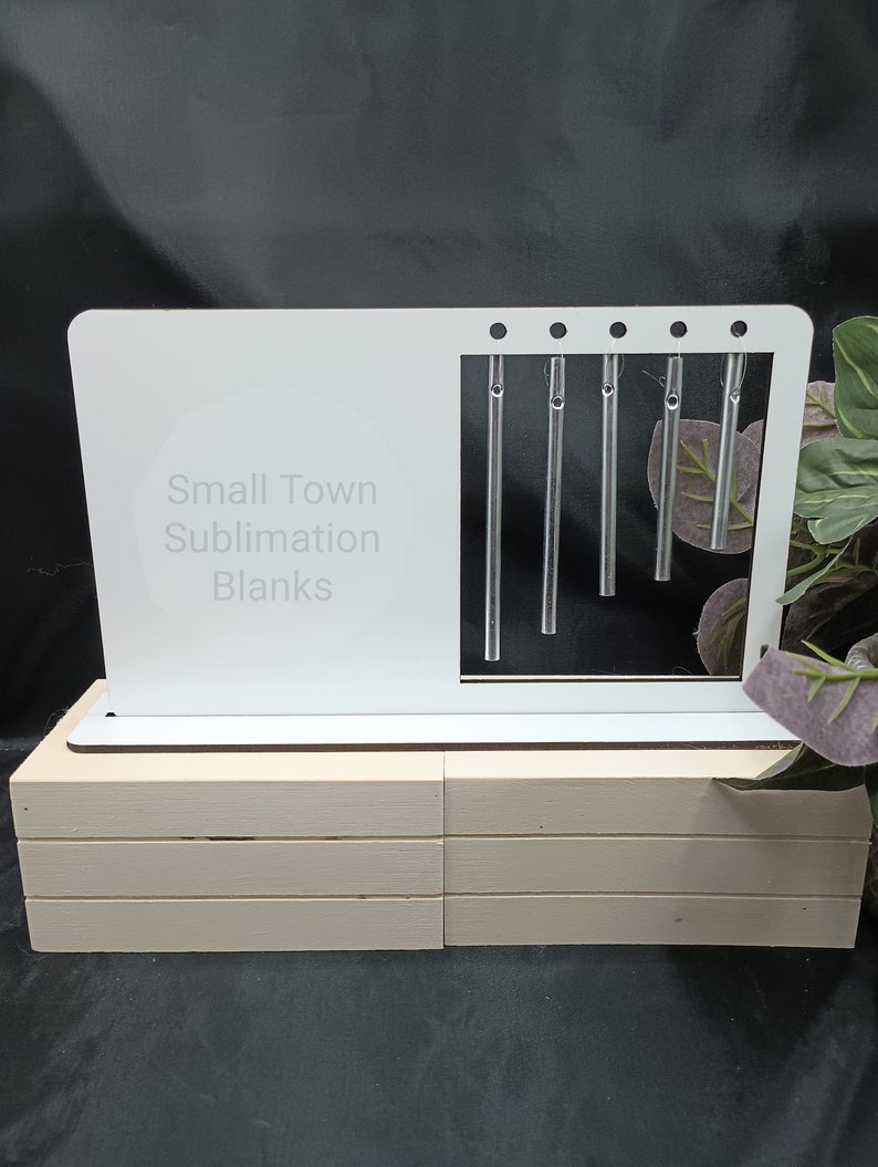 Sublimation Blank Wind Chime Shelf Sitters, Cut in House in Usa, Unisub ...
