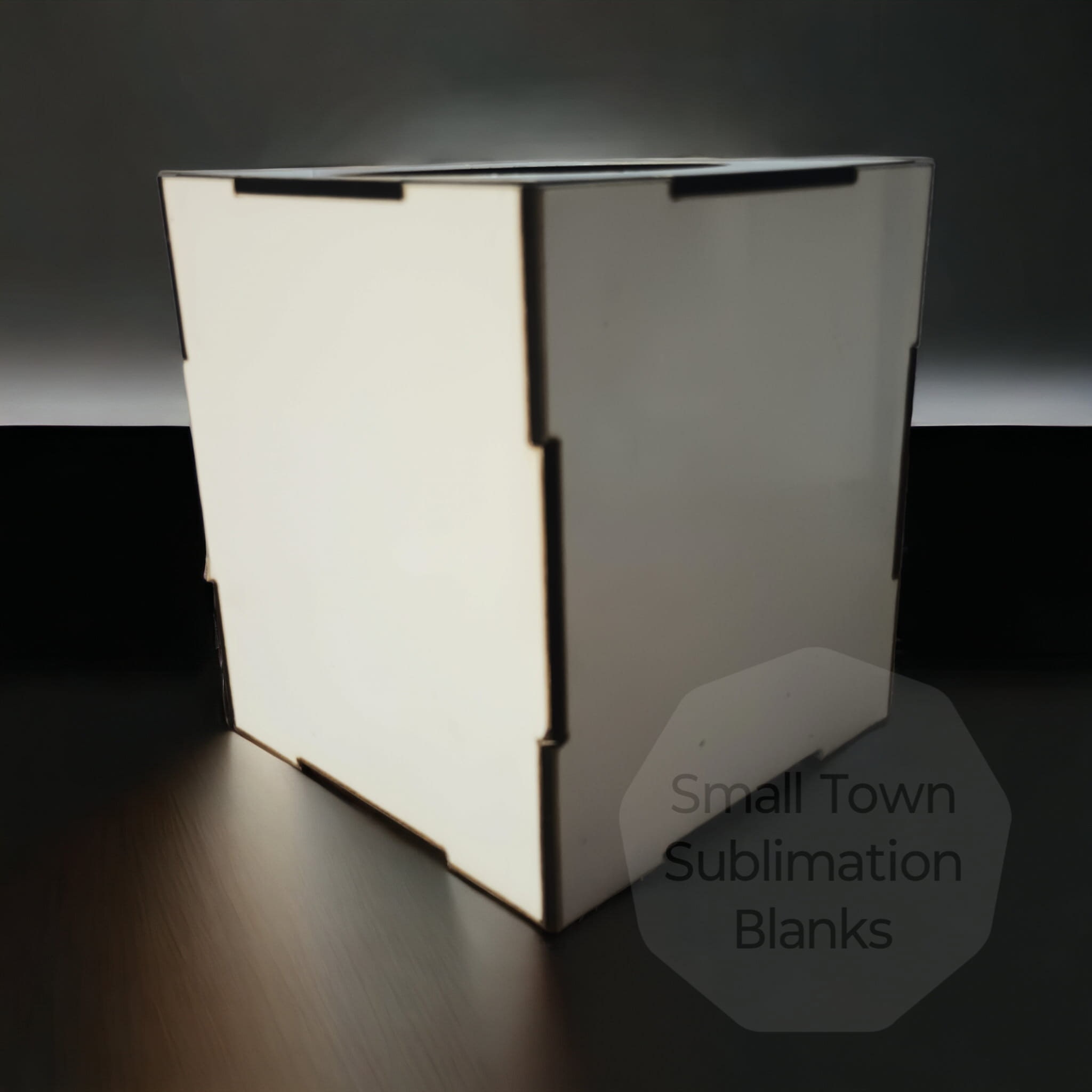 Sublimation Blank Tissue Box, Unisub, Laser Cut, Square Tissue Box, 6 ...