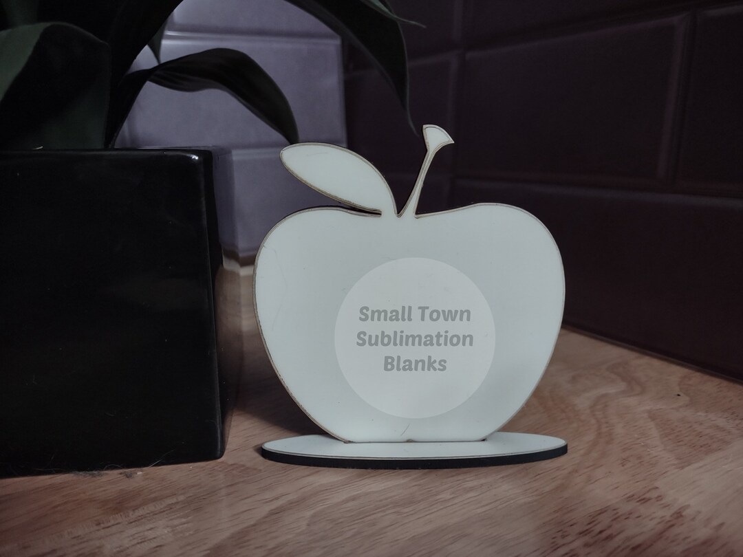 Sublimation Blank, Mdf, Unisub, Apple, Teacher, Back to School Gift ...