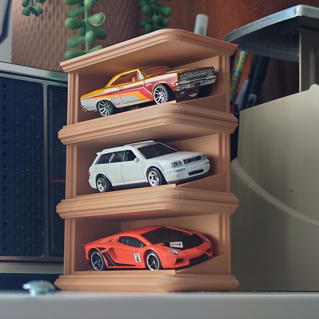 Stackable Minimalist 1:64 Scale Model Car Display Shelf | 3-pack - Etsy