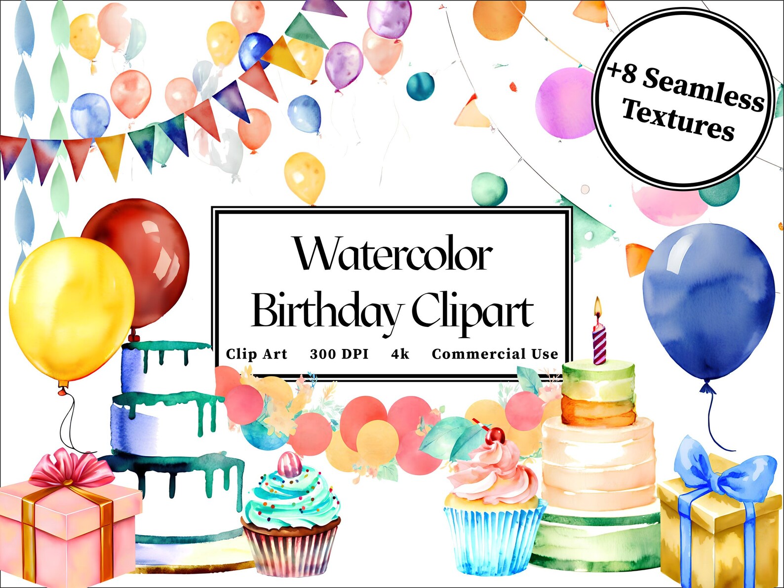Birthday Clipart Images | for Commercial Use | Transparent Background ...