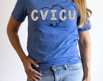 Christmas Cvicu Nurse Shirt - Etsy