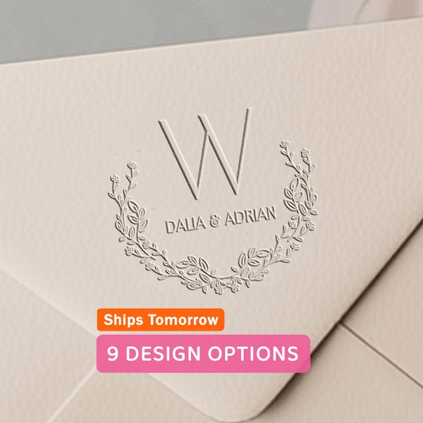 Embossed Wedding Invitations - Etsy