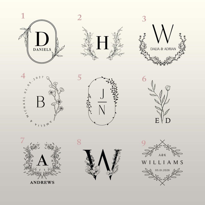 Oval Embosser Invitation - Etsy