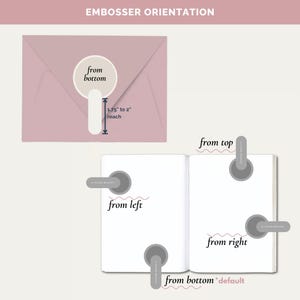 Envelope Embosser for Wedding Invitations | Custom Last Name Embosser ...