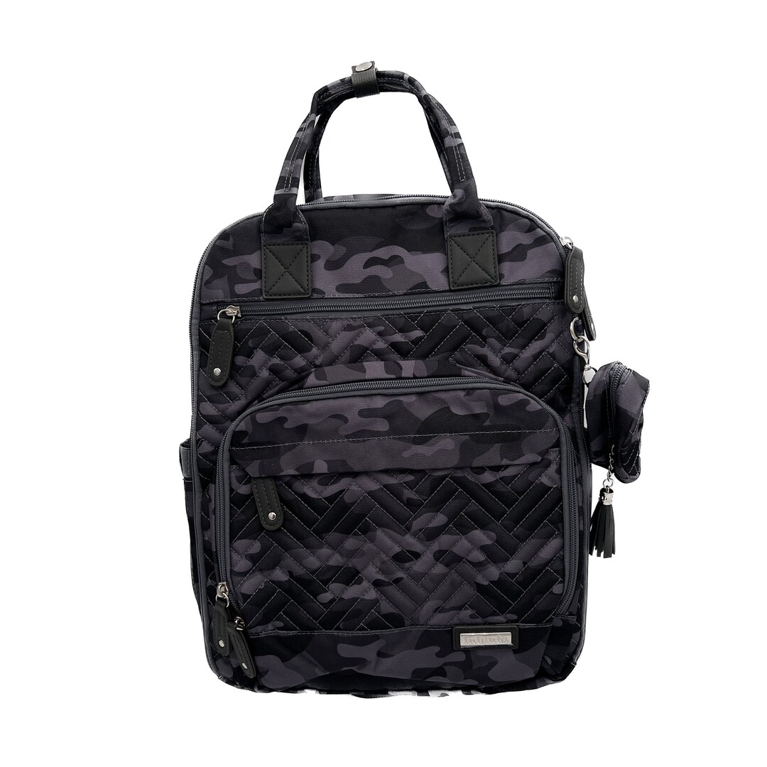 Gtube Modified Tube Feeding Backpack Dark Grey Camo, Quilted Large, 16. ...
