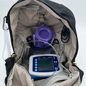 Gtube Modified Tube Feeding Backpack Black With Gold Small, 12 for ...