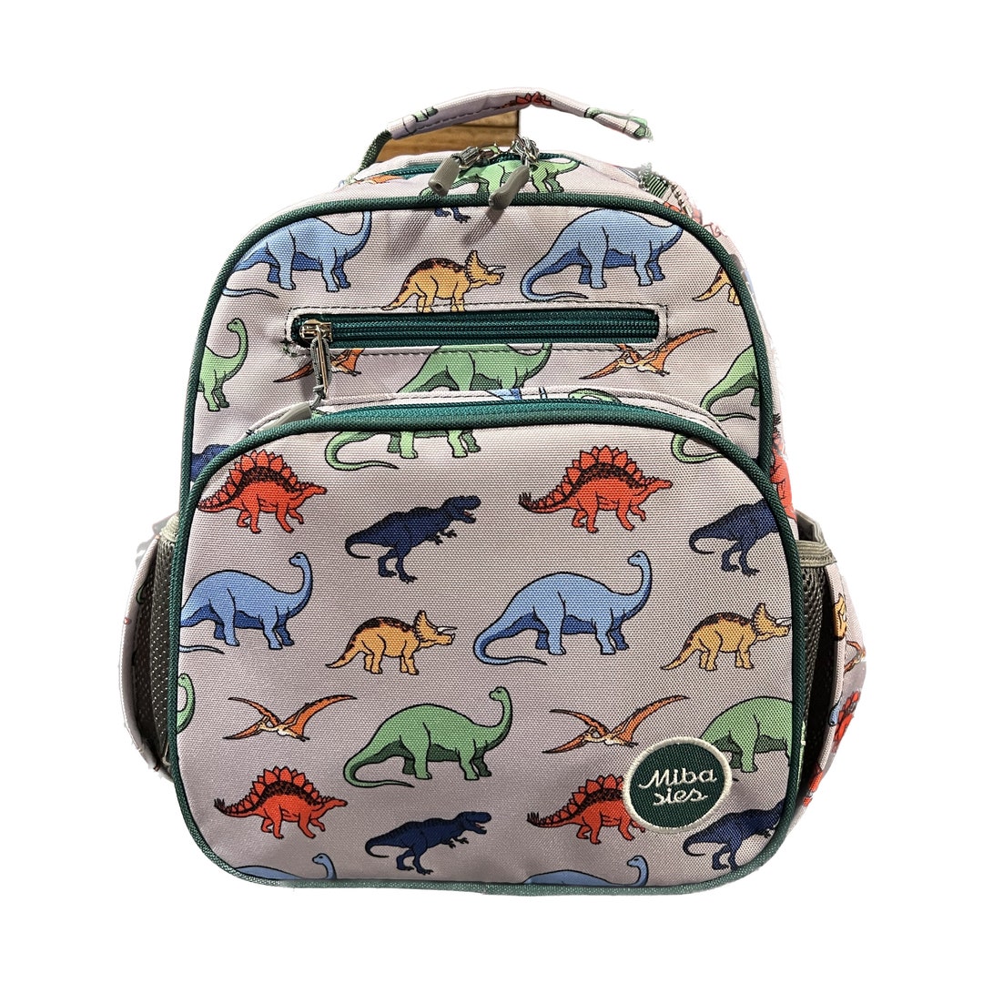 Small Feeding Tube Backpack Green Dinosaurs for Enteralite Infinity ...