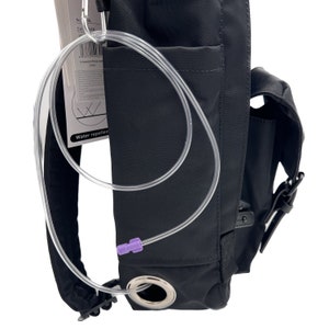 Medium Feeding Tube Backpack | Jet Black | Adapted for Kangaroo Joey ...