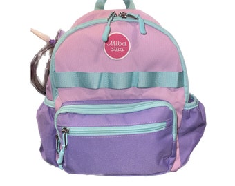 Small Feeding Tube Backpack Pink Flower Unicorn for Enteralite Infinity ...