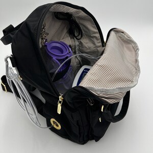 Gtube Modified Tube Feeding Backpack Black With Gold Small, 12 for ...