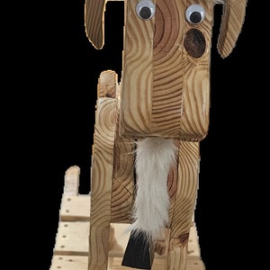 Handcrafted Wooden Rocking Goat: Kids Ride-on Toy - Etsy