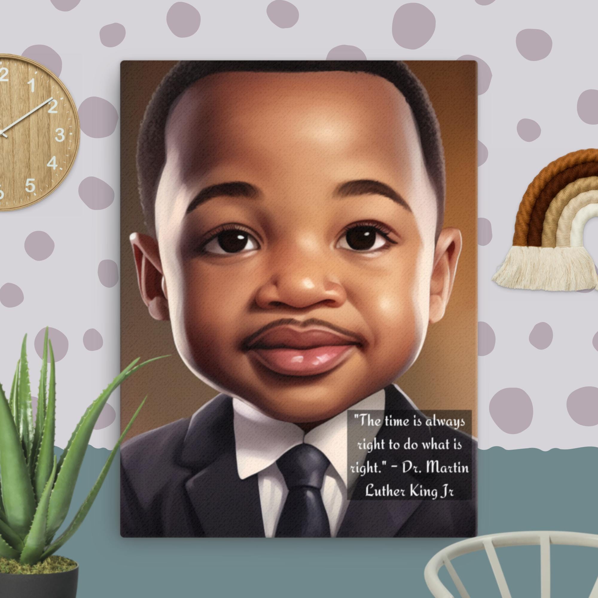 Baby Hero Baby Dr. Martin Luther King Jr. Portrait - Etsy