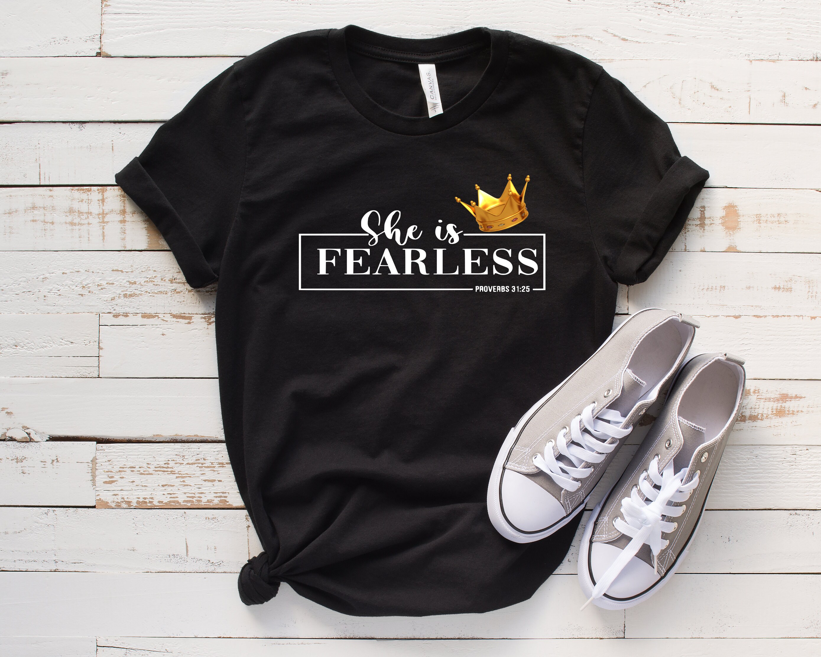 She is Fearless Png Christian Svg Bible Verse Svg Proverbs - Etsy