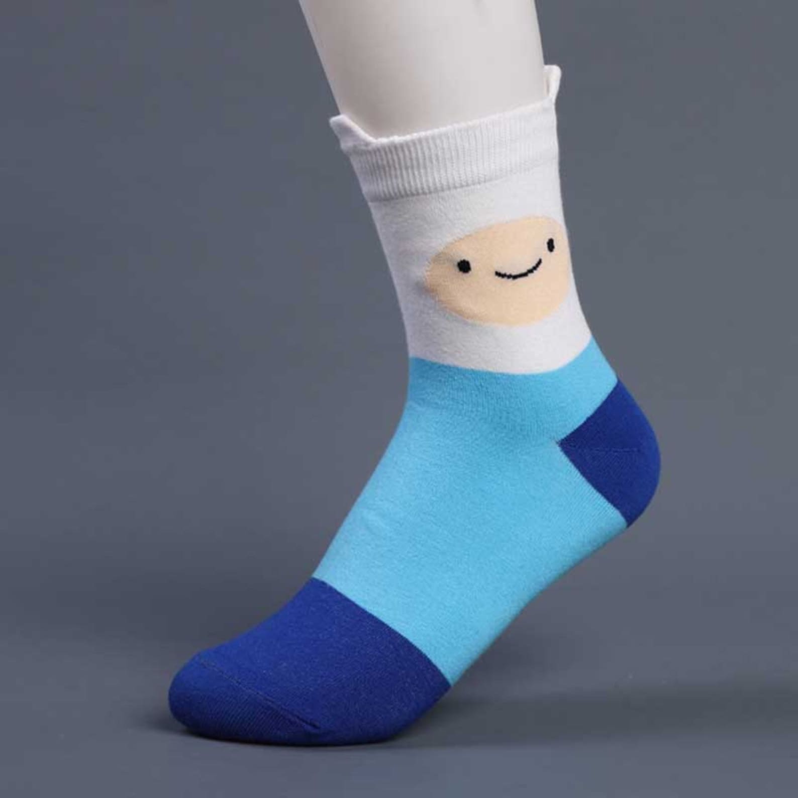 Adventure Time Socks Finn Socks Jake the Dog Socks Cartoon - Etsy