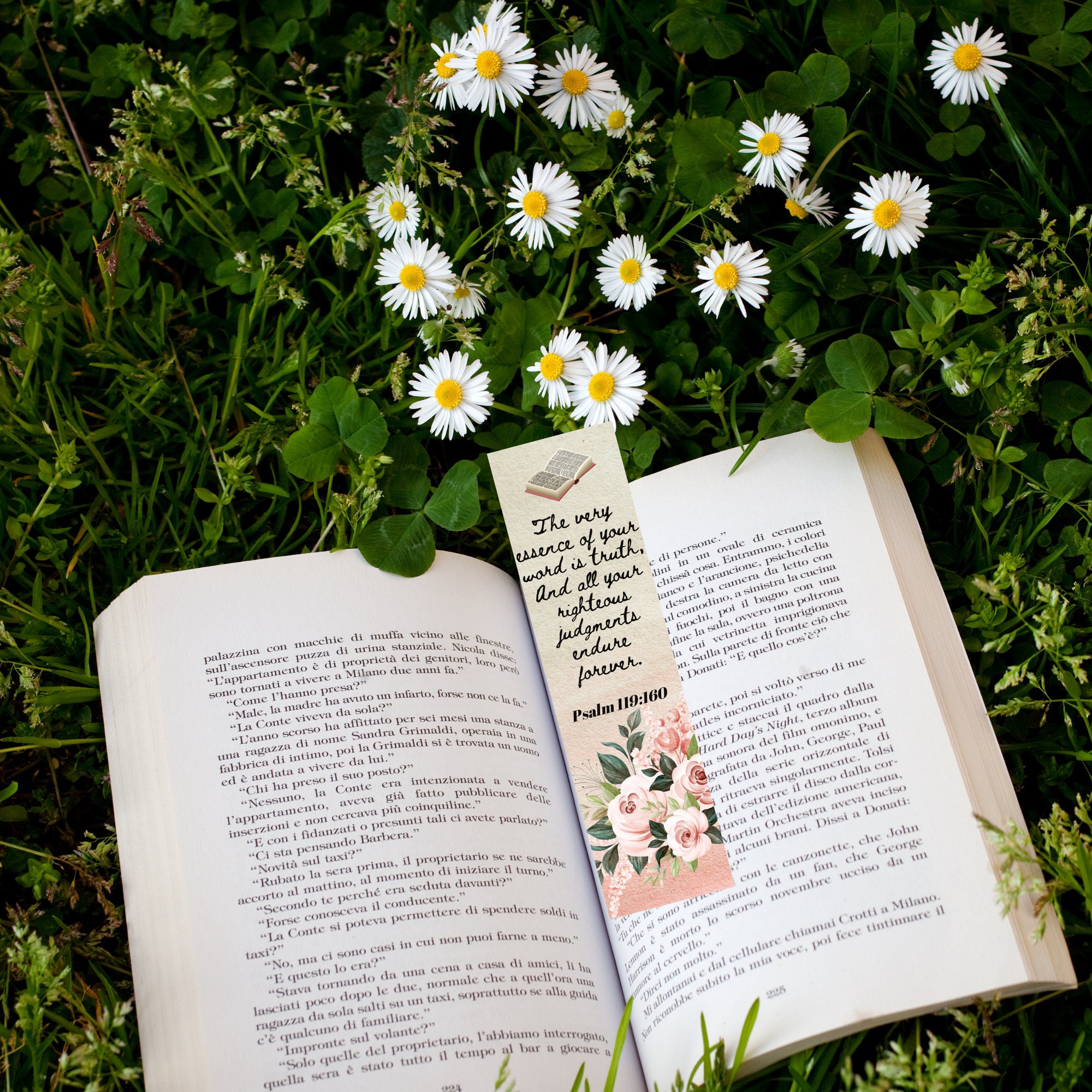 Printable Bible Verse Bookmarks, Floral Bookmarks, Christian Church ...