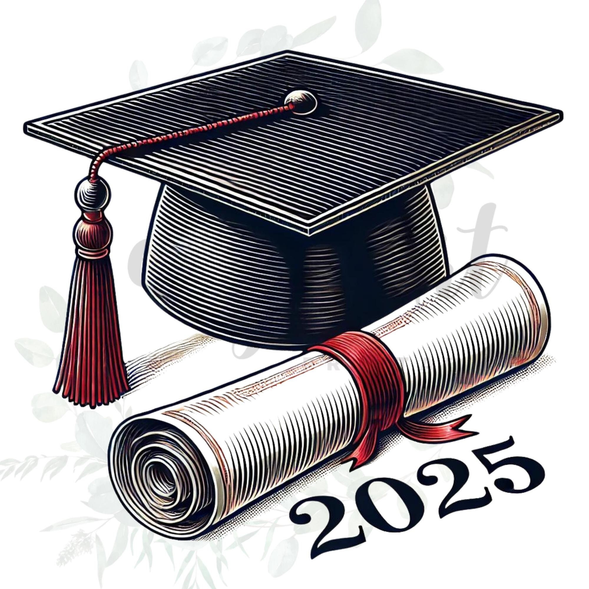 Graduation Cap Diploma 2025, Senior 2025 Svg, Graduation Svg, Senior ...